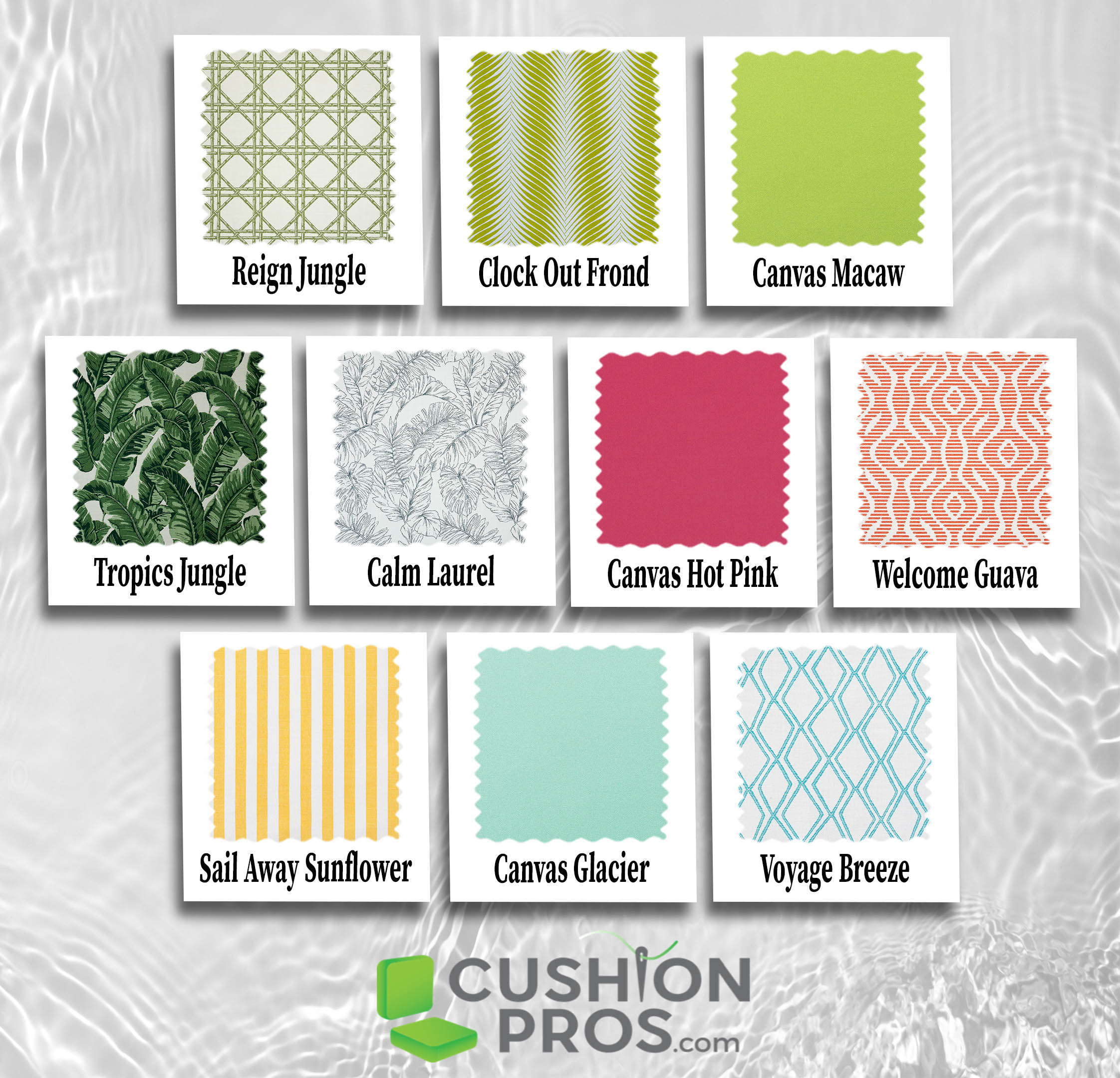 Swatch Packs – Custom Cushions CushionPros